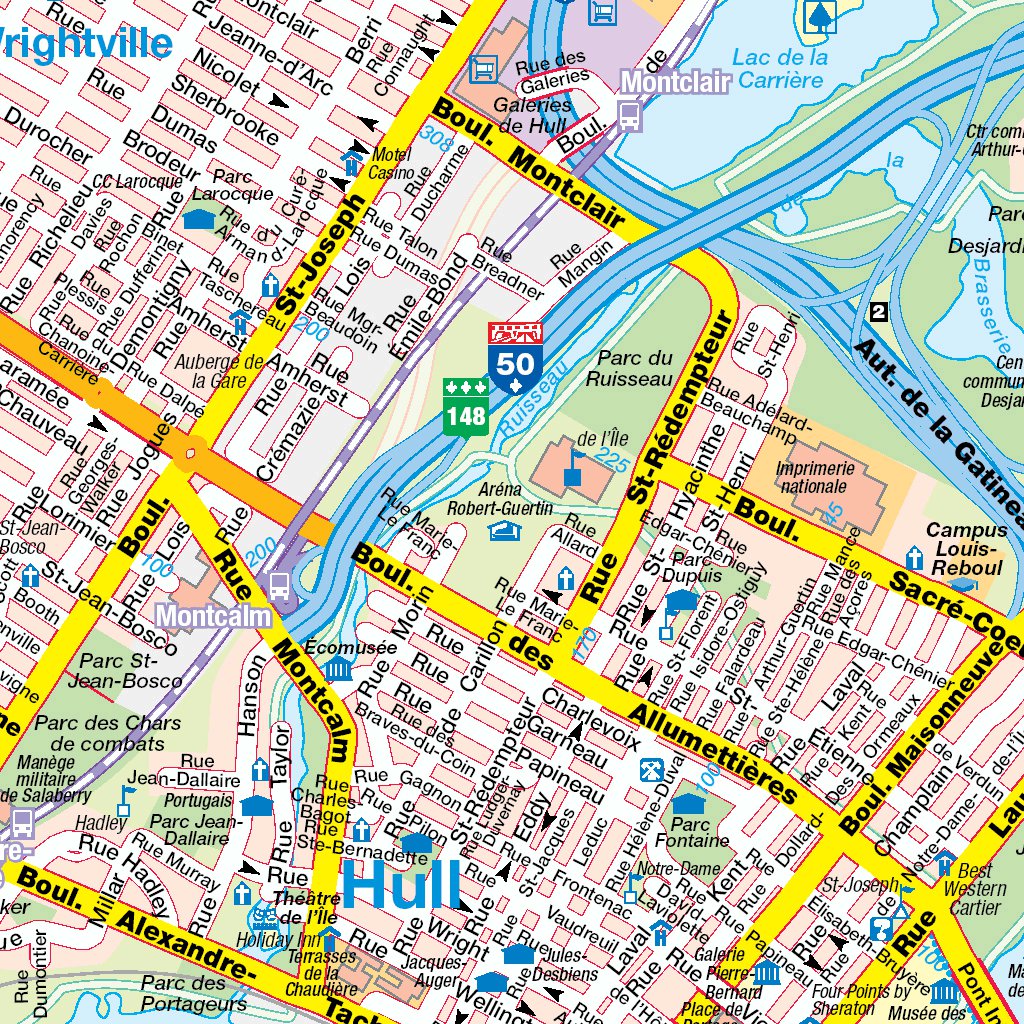Gatineau, QC Map by Mapmobility Corp. | Avenza Maps