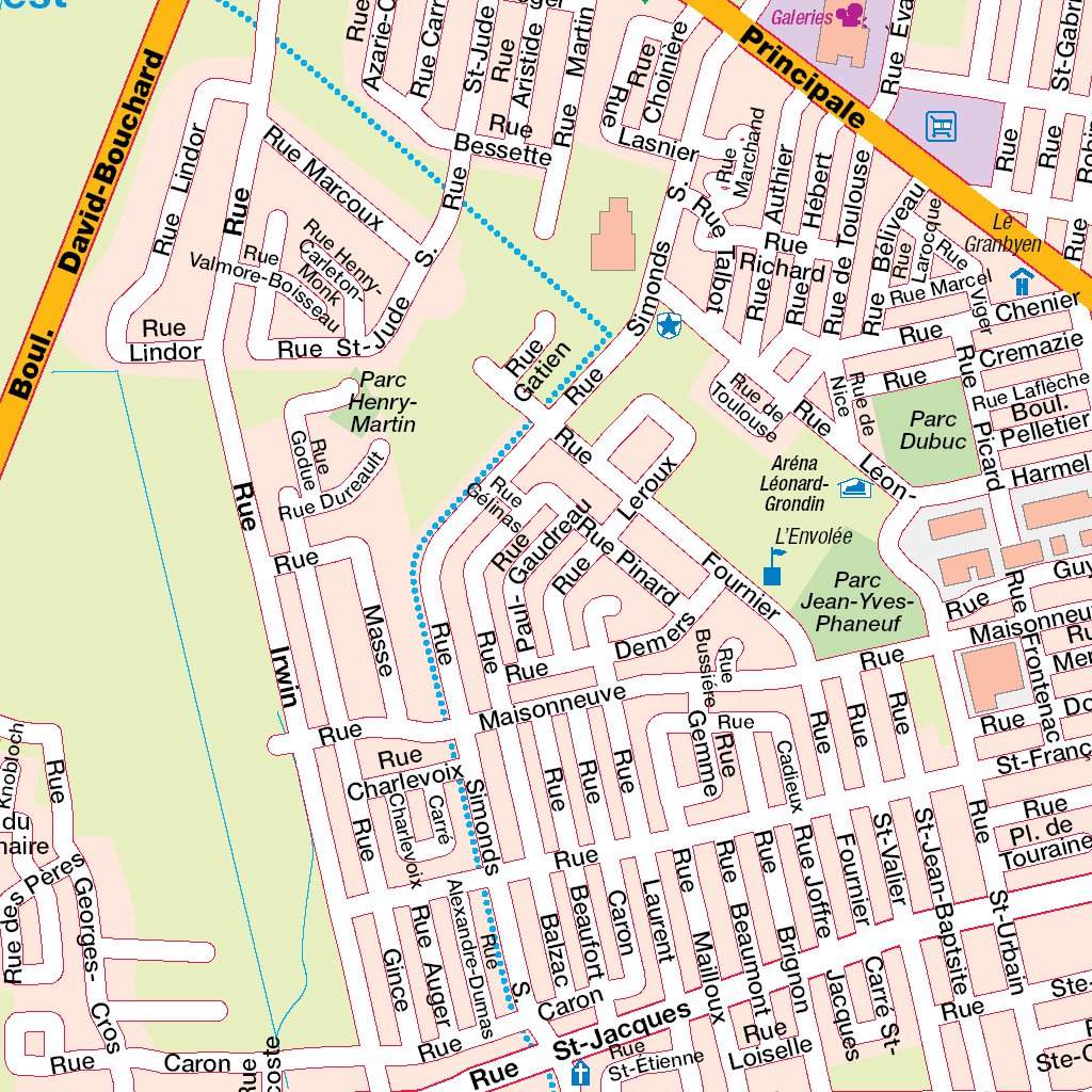 Granby, QC Map by Mapmobility Corp. | Avenza Maps