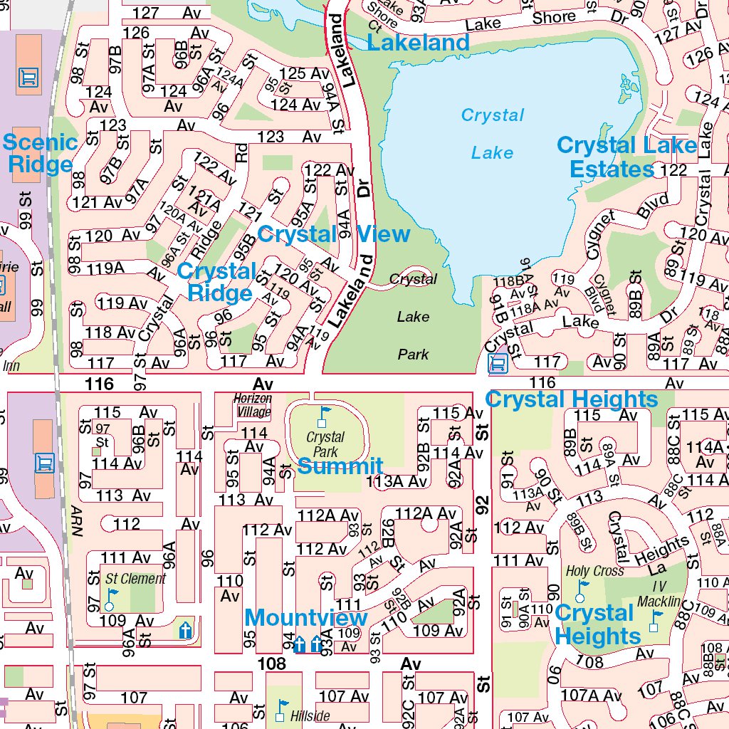 Grande Prairie, AB Map by Mapmobility Corp. | Avenza Maps