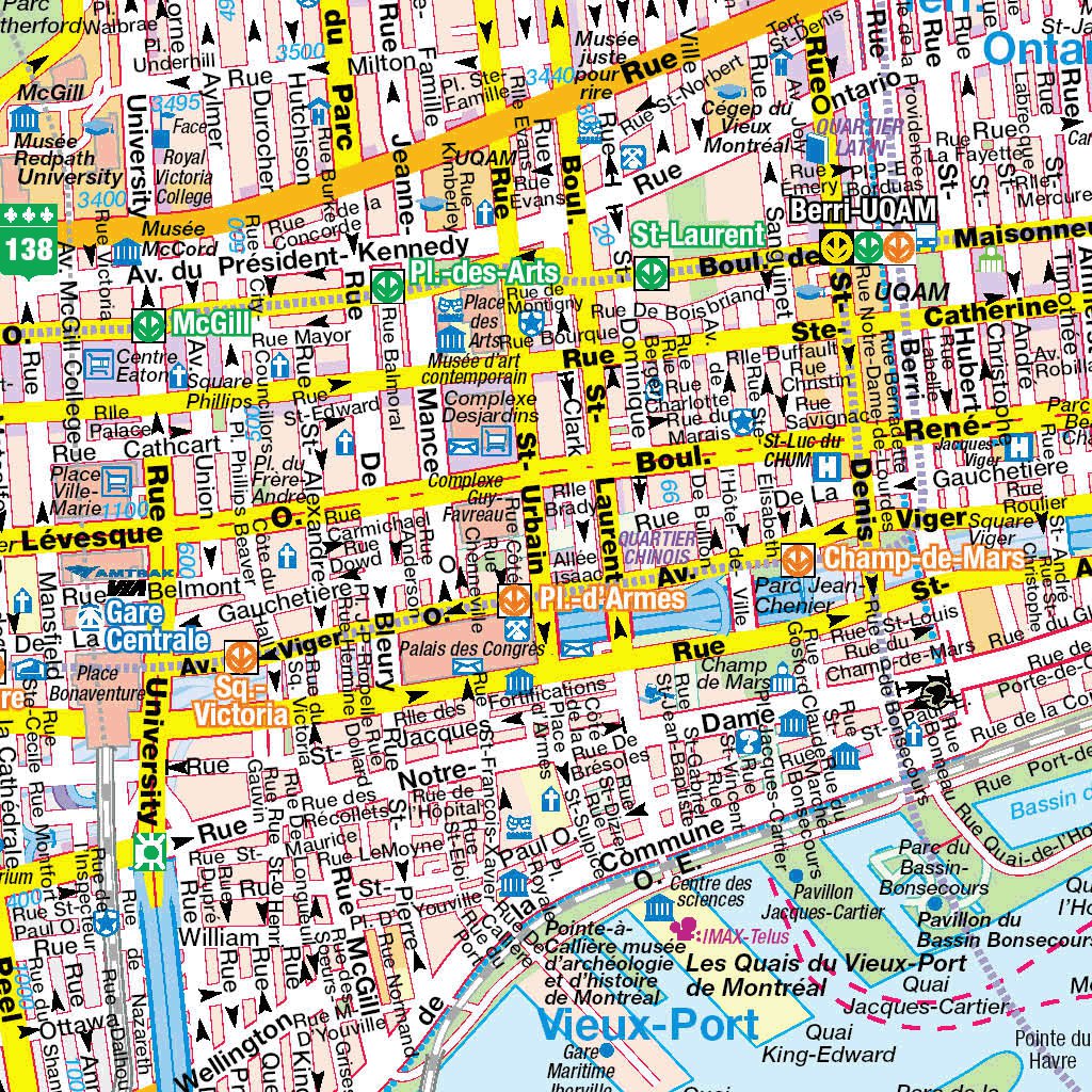 Montréal, QC Map by Mapmobility Corp. | Avenza Maps