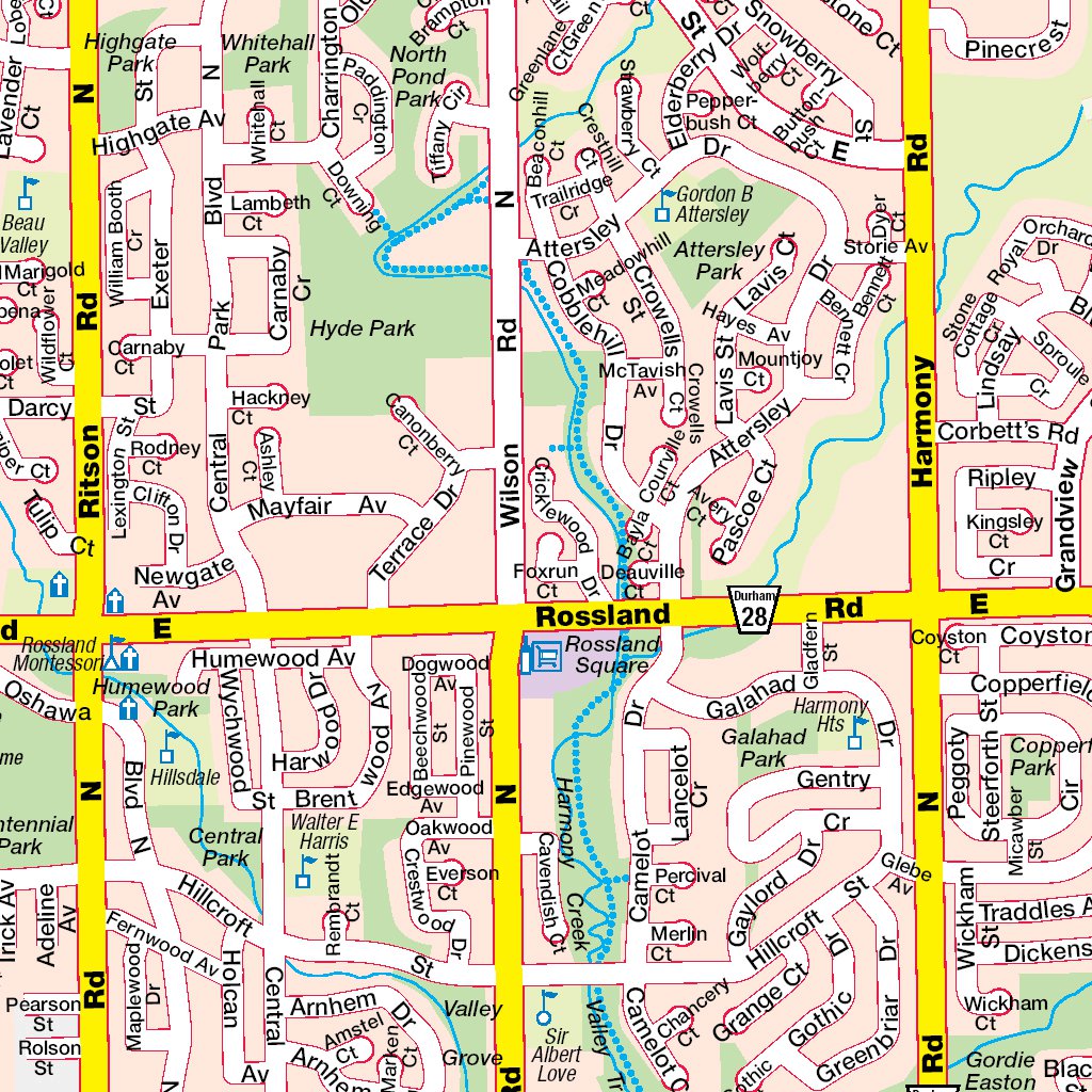 Oshawa, ON Map by Mapmobility Corp. | Avenza Maps