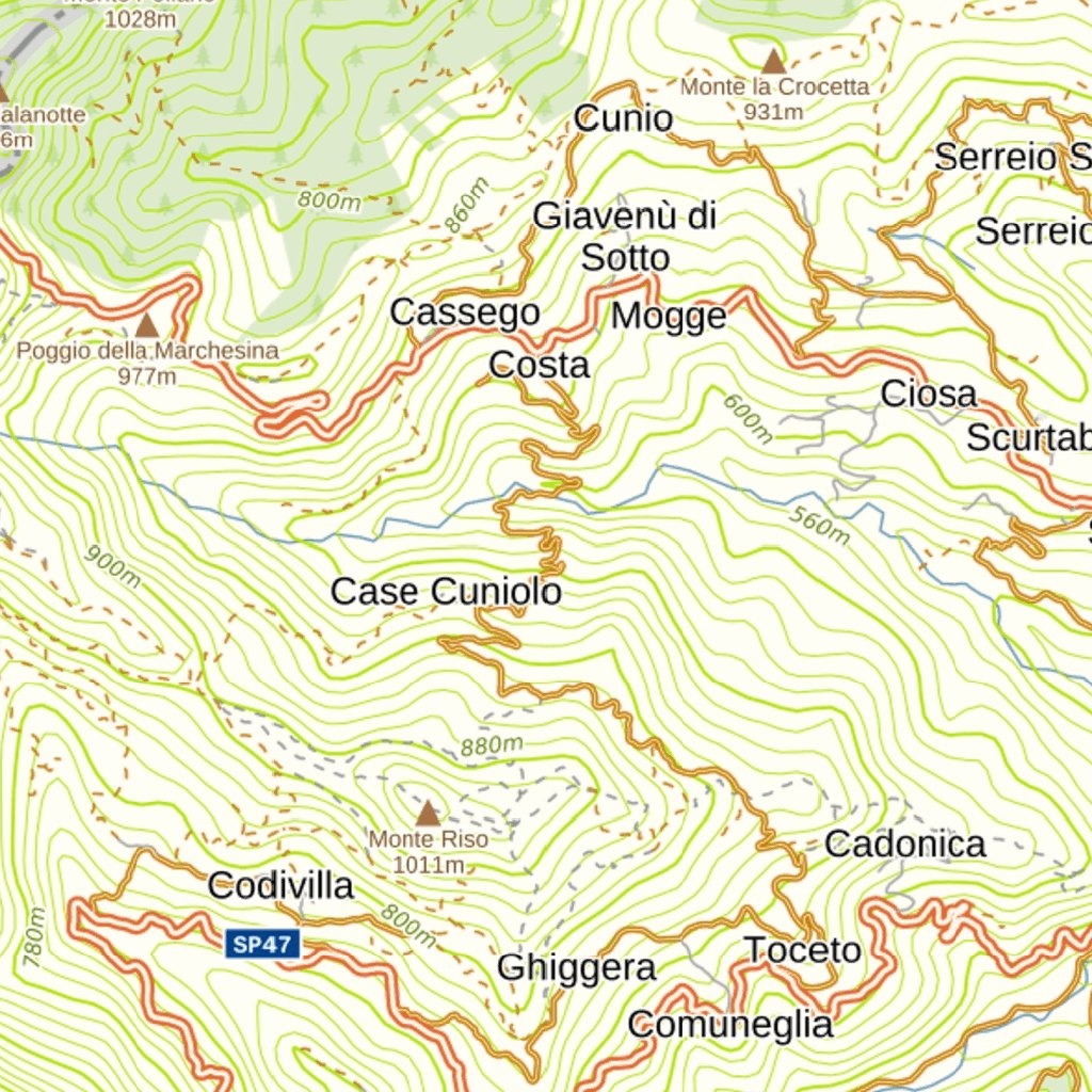 Liguria, Italy part 5 Map by MapSherpa | Avenza Maps