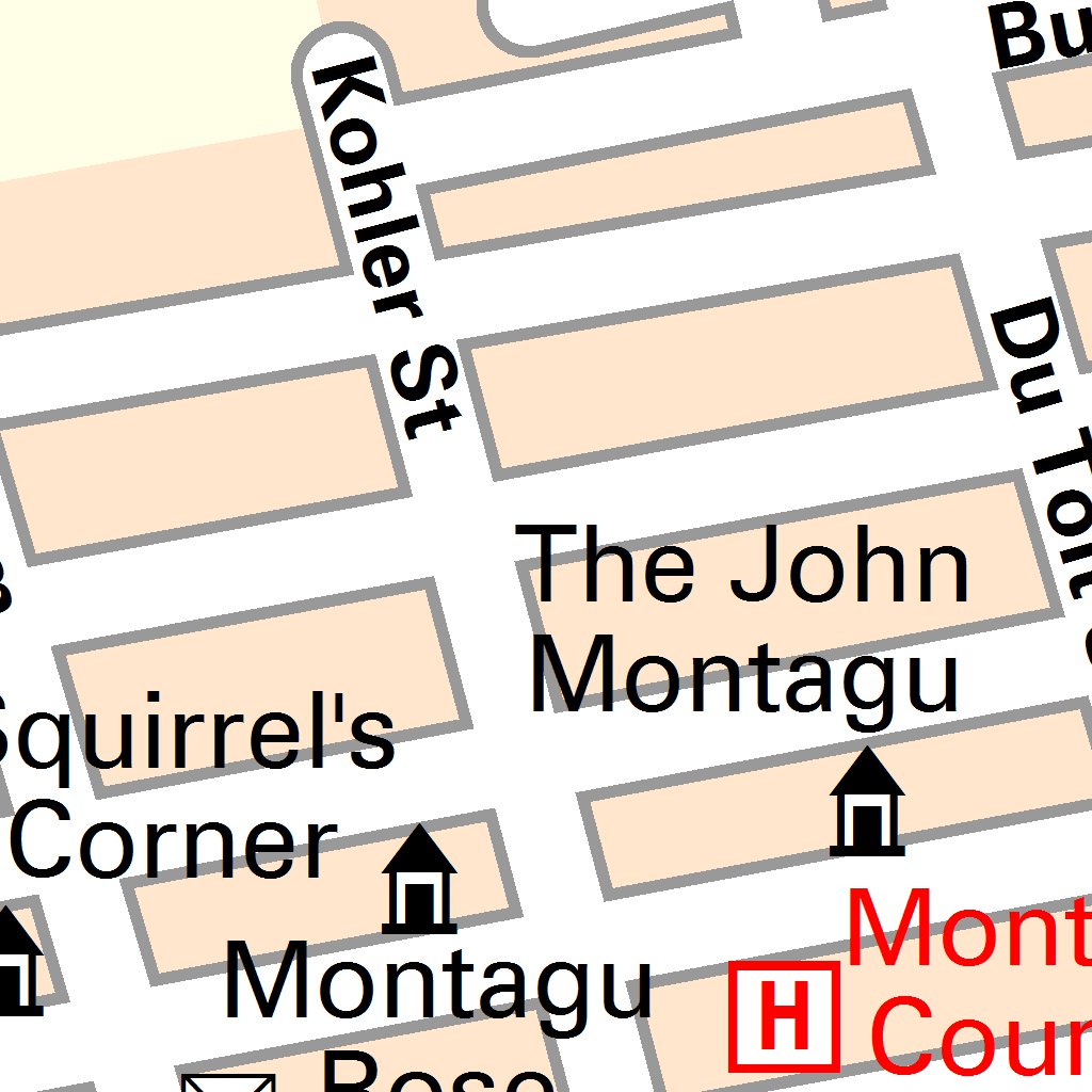Montagu Map by MapStudio | Avenza Maps