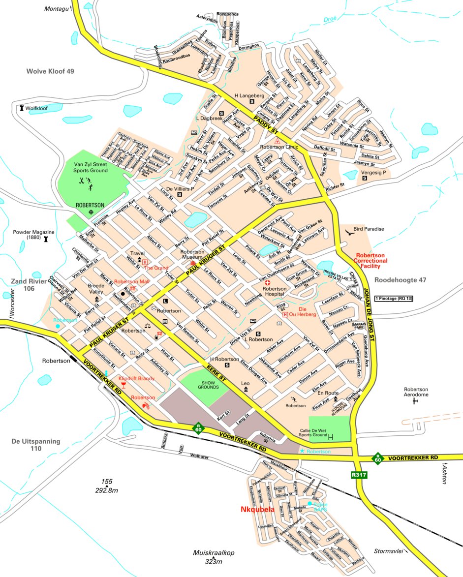 Robertson Map by MapStudio | Avenza Maps