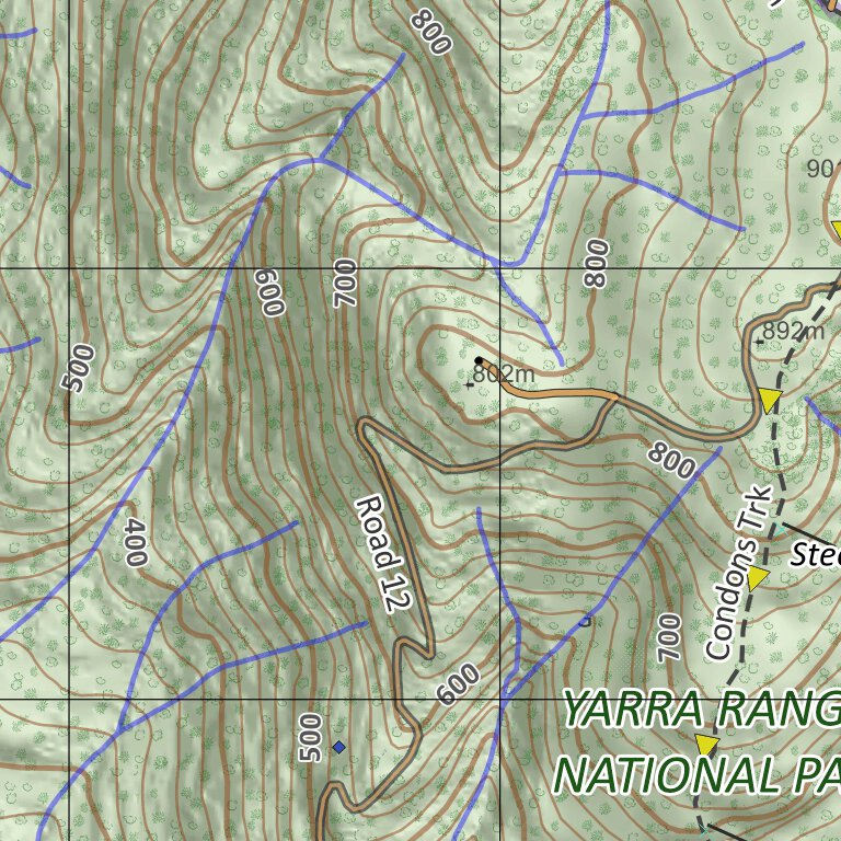 Mt St Leonard Circuit (Donnellys Weir) Map by Martin Norris | Avenza Maps