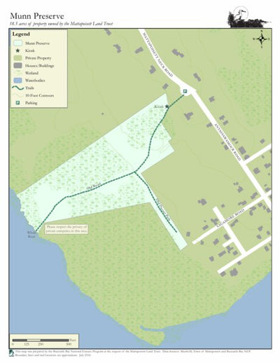 Munn Preserve Trail Map by Mattapoisett Land Trust | Avenza Maps