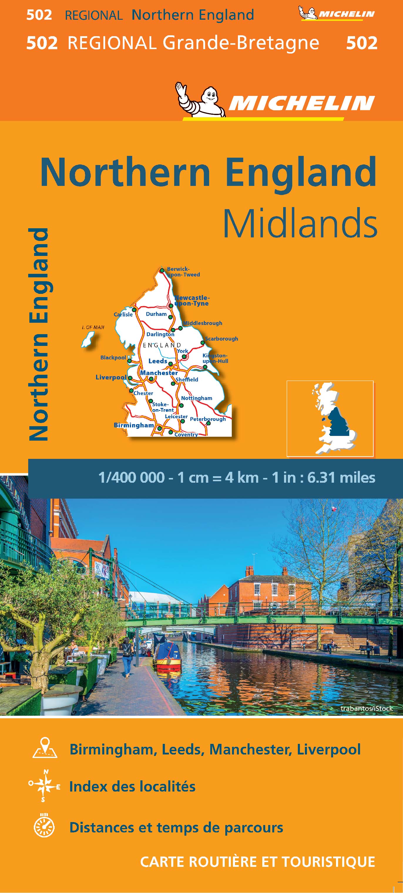 Northern England, Midlands Map by Michelin | Avenza Maps