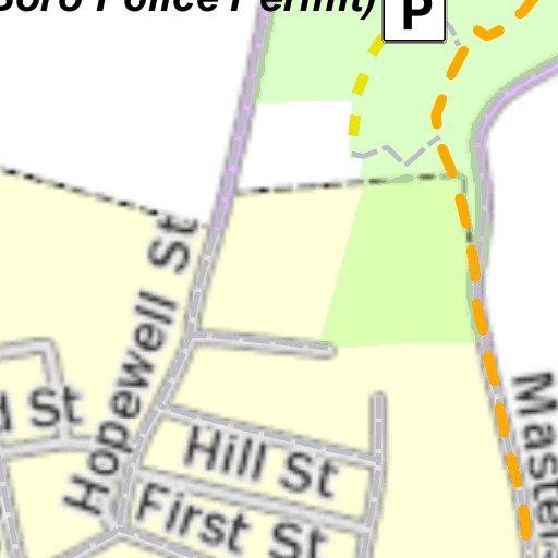 Mid State Trail Everett Borough Services Map by Mid State Trail ...