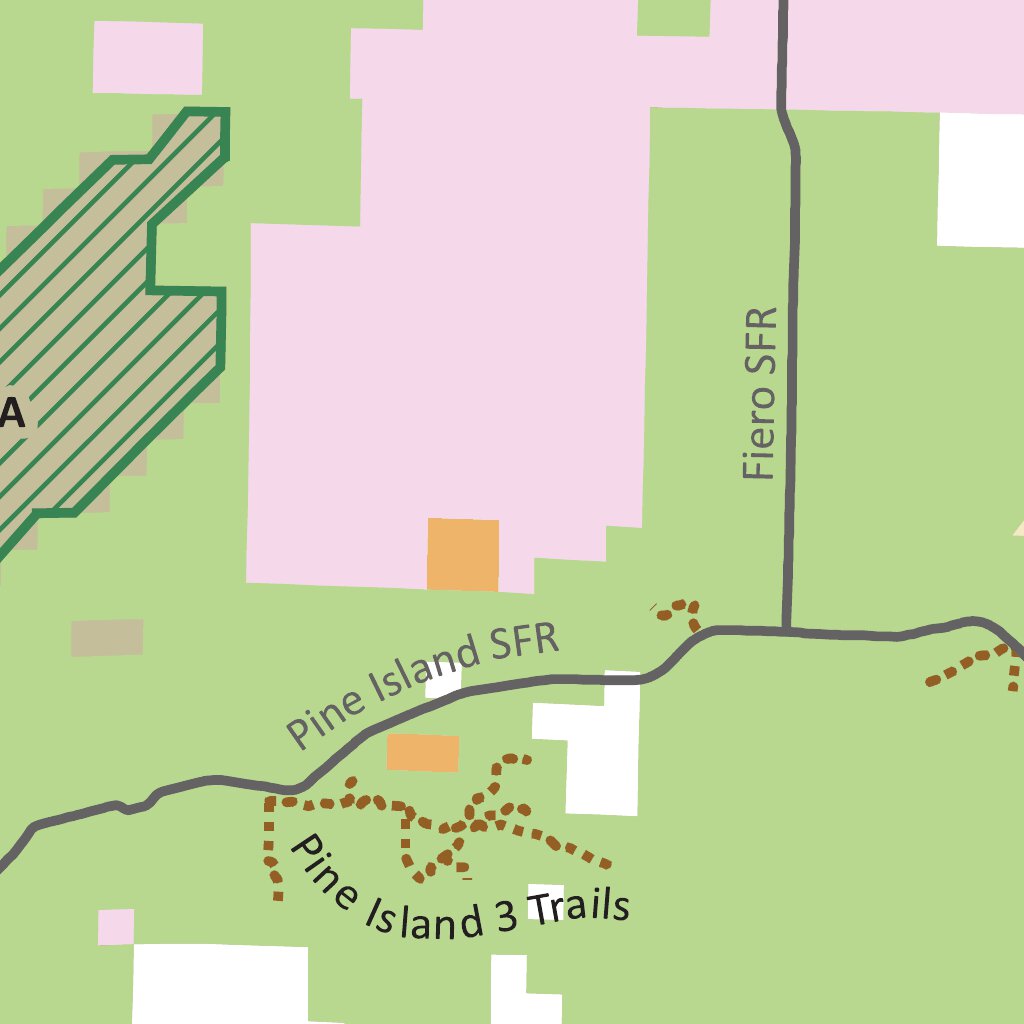 Pine Island and Red Lake State Forests Map by Minnesota Department of ...