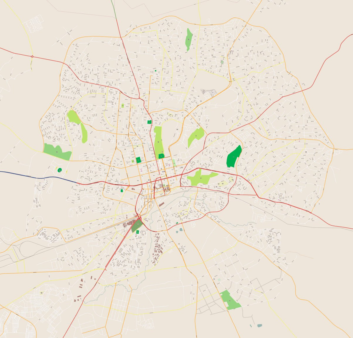 Harare, Zimbabwe Map by Mojo Map Company | Avenza Maps