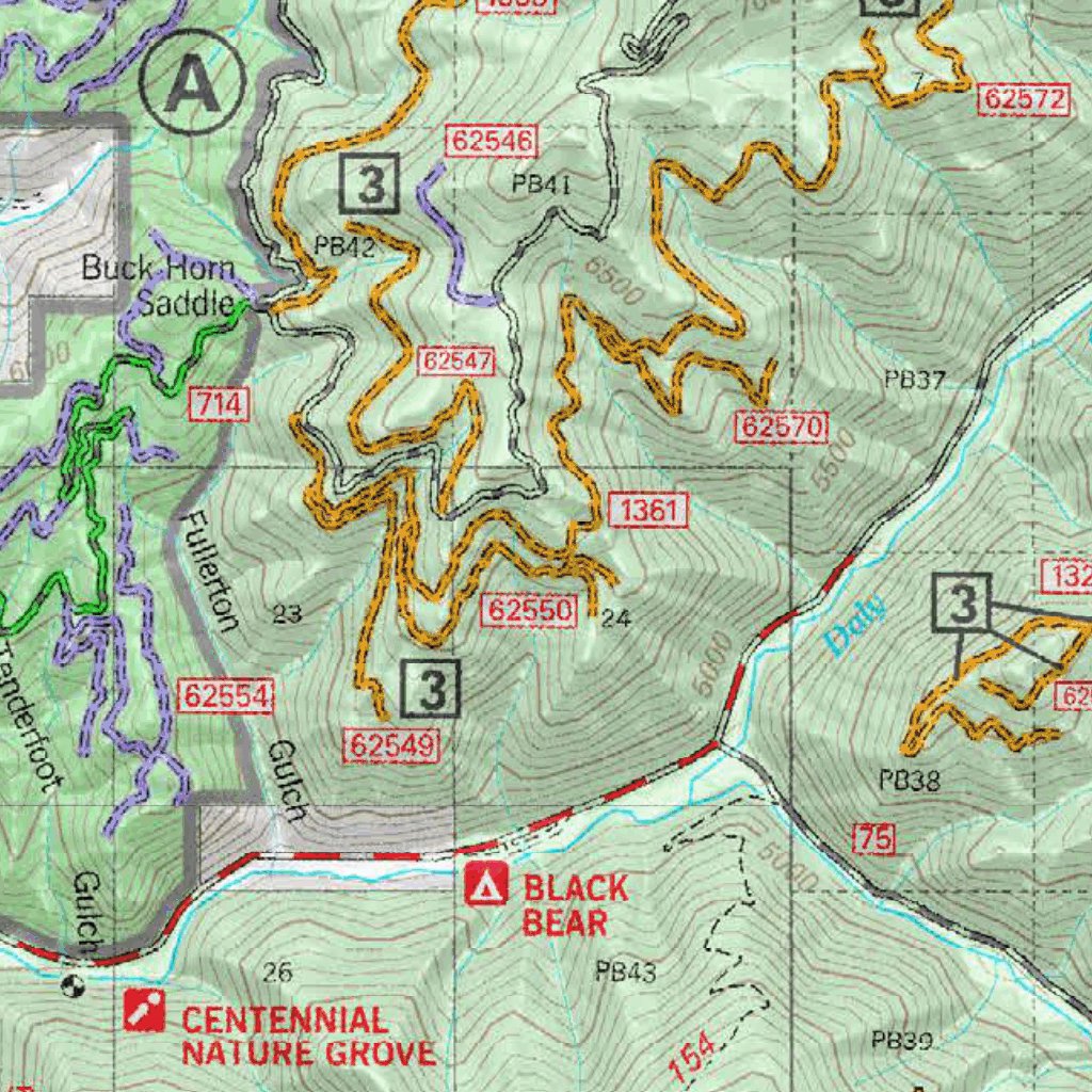 Bitterroot National Forest North (1 of 2) Map by MontanaGPS | Avenza Maps