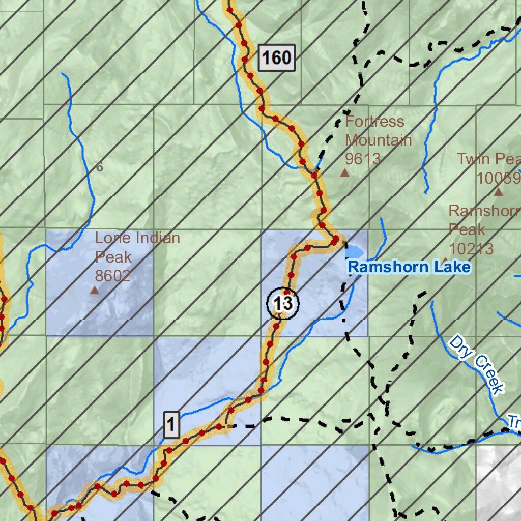 West Yellowstone Motorized Trail Map - North by MontanaGPS | Avenza Maps