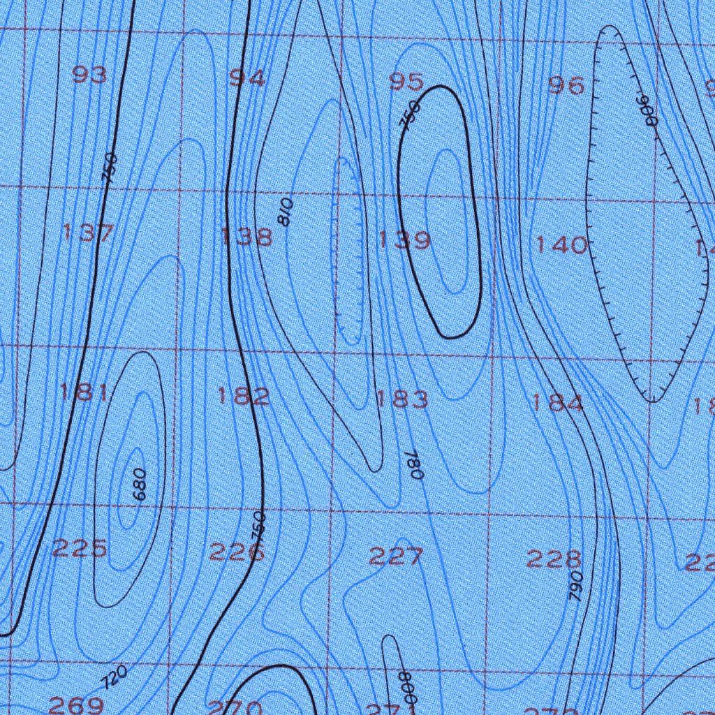 Adams (NH 17-9) Map by National Oceanographic & Atmospheric ...