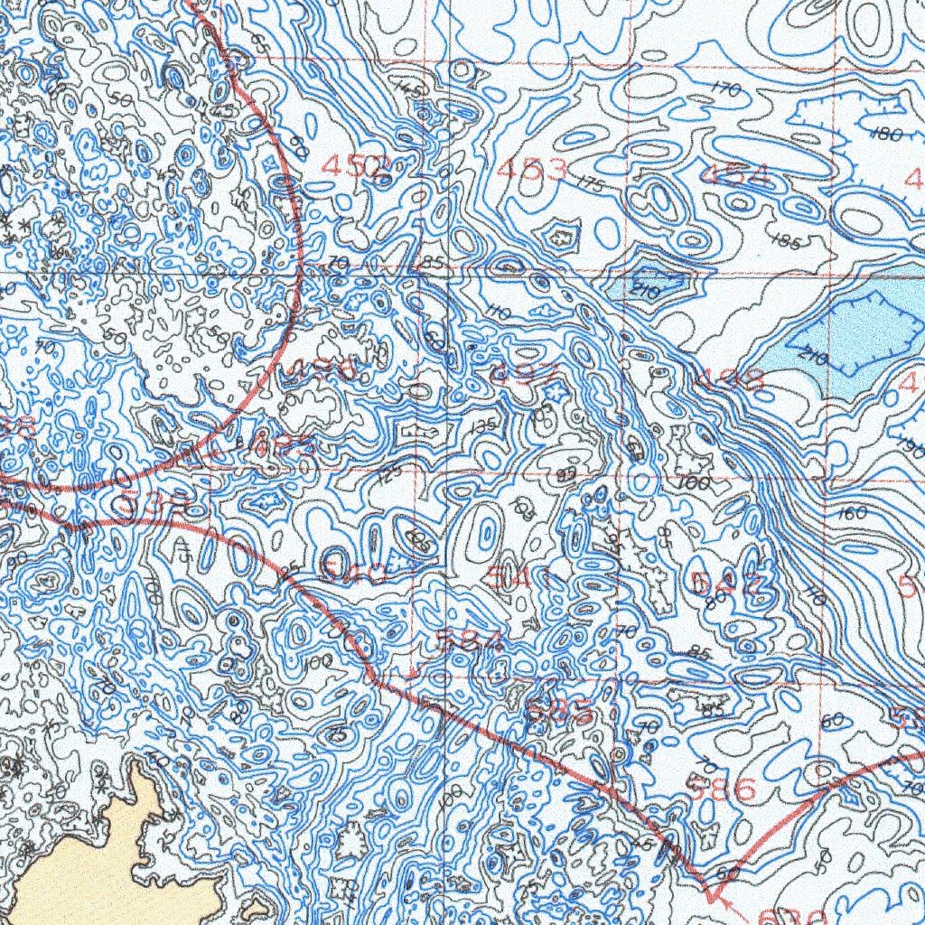 Afognak (NO 5-4) Map by National Oceanographic & Atmospheric ...