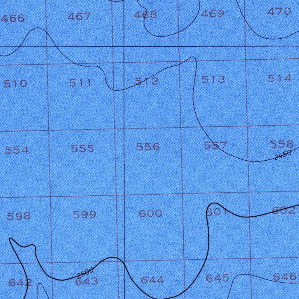 Block Canyon (NJ 19-1) Map by National Oceanographic & Atmospheric ...