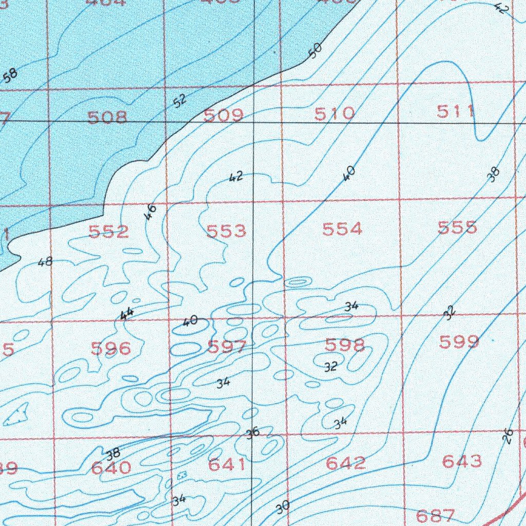 Chignik (NO 4-7) Map by National Oceanographic & Atmospheric ...