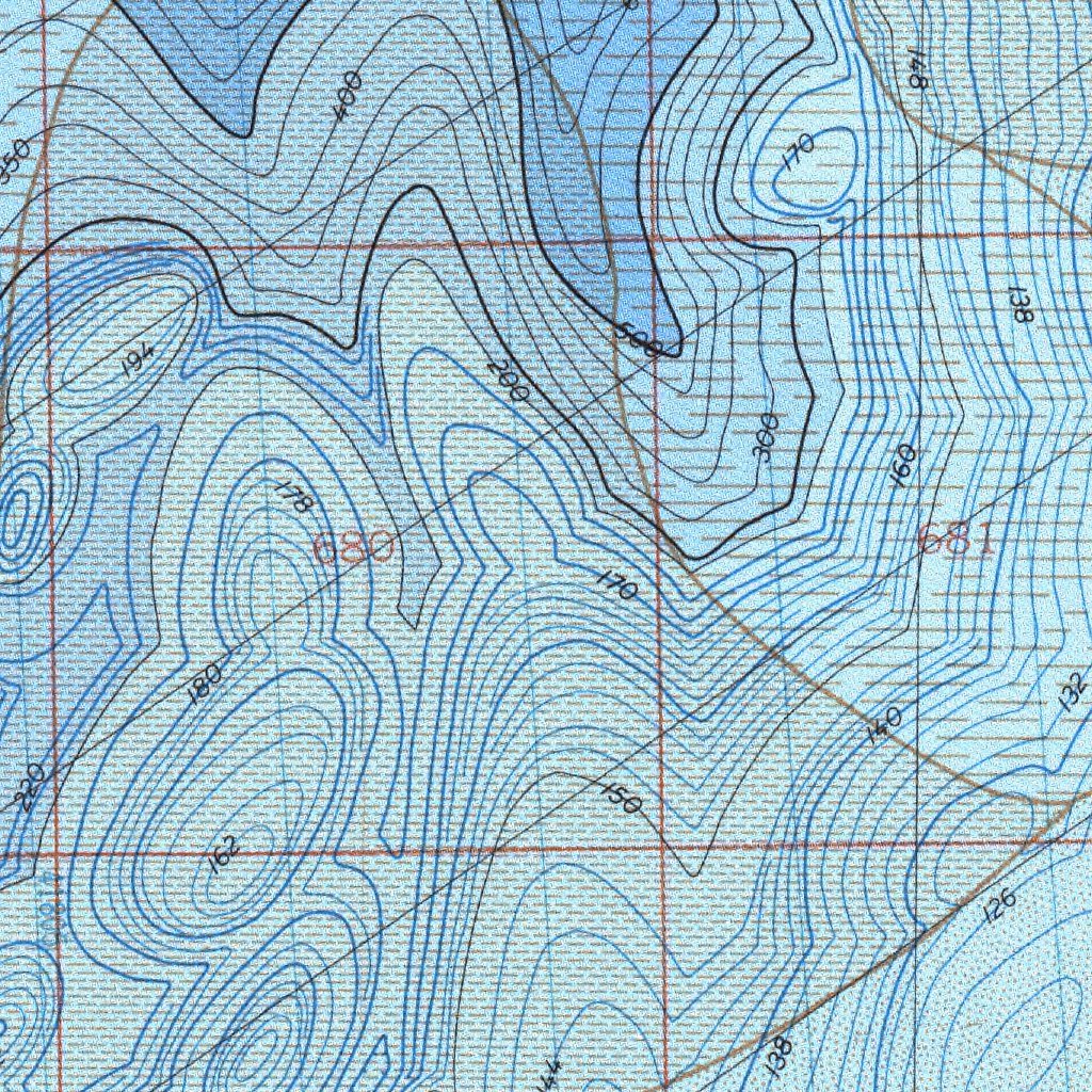 Copalis Beach (F-55) Map by National Oceanographic & Atmospheric ...