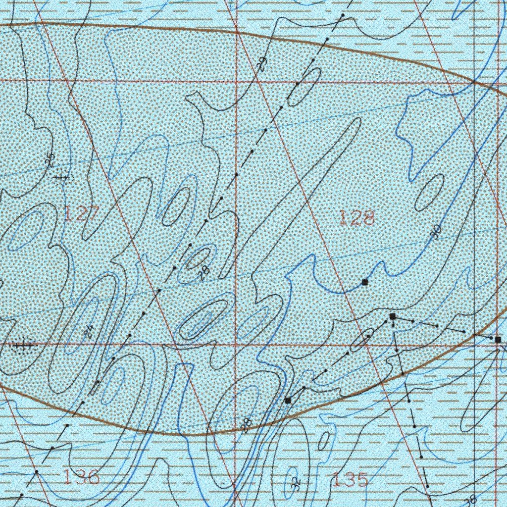 Ewing Bank N.E. (F-89) Map by National Oceanographic & Atmospheric ...