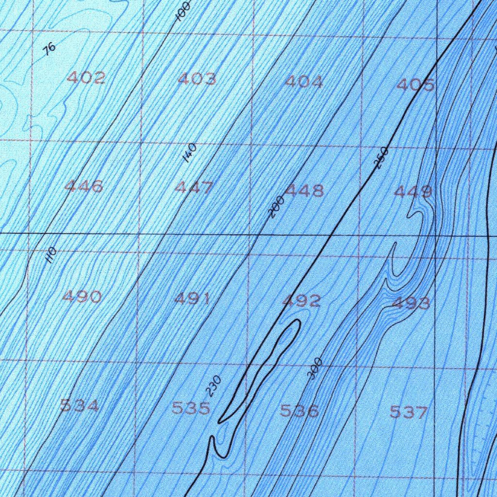 Hoyt Hills (NH 17-3) Map by National Oceanographic & Atmospheric ...
