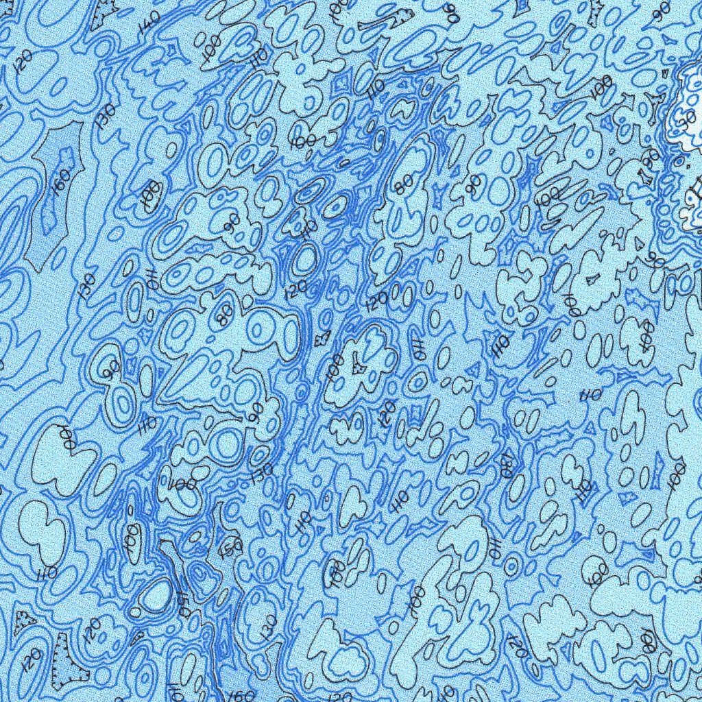 Jordan Basin (NK 19-3) Map by National Oceanographic & Atmospheric ...