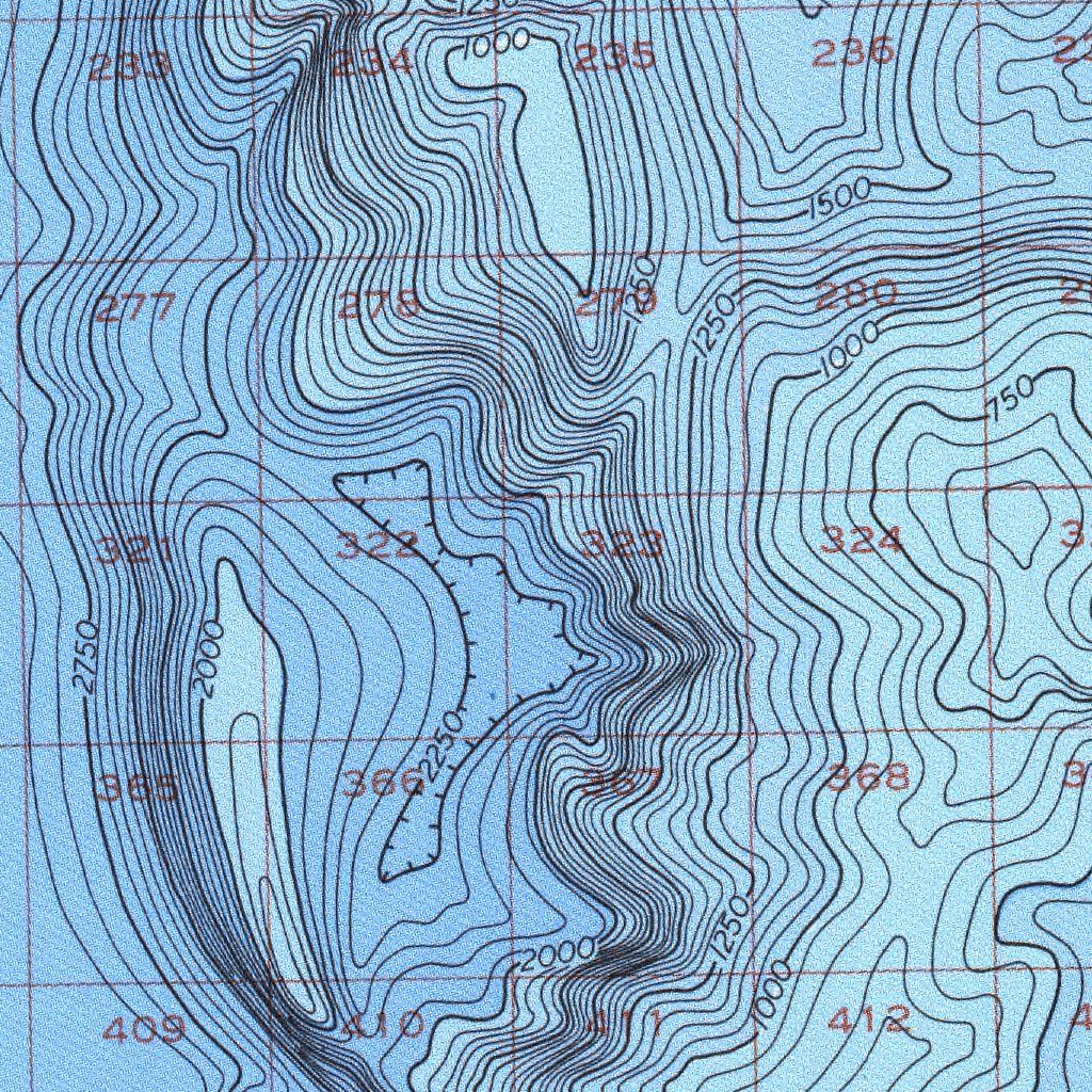 New Port (NL 10-10) Map by National Oceanographic & Atmospheric ...