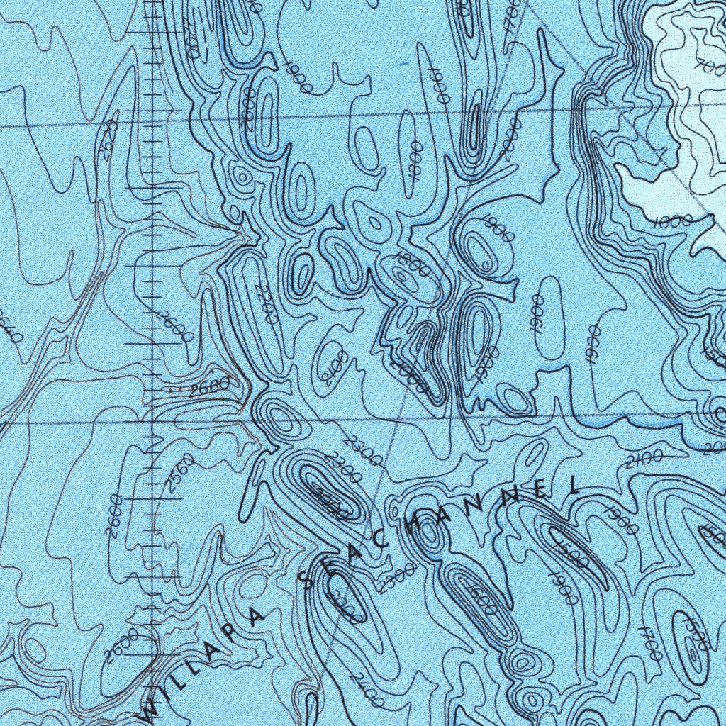 North Pacific Ocean (12042-12B) Map by National Oceanographic ...