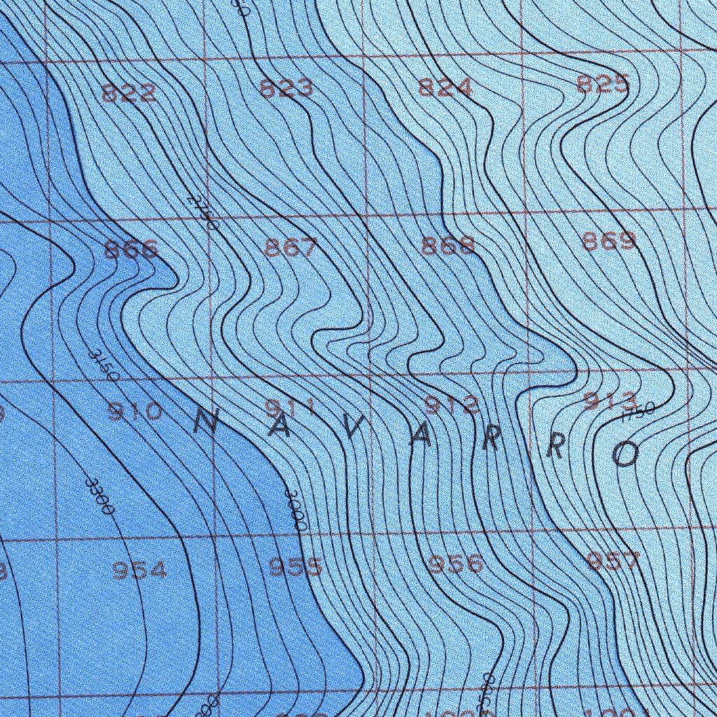Noyo Canyon (NJ 10-1) Map by National Oceanographic & Atmospheric ...