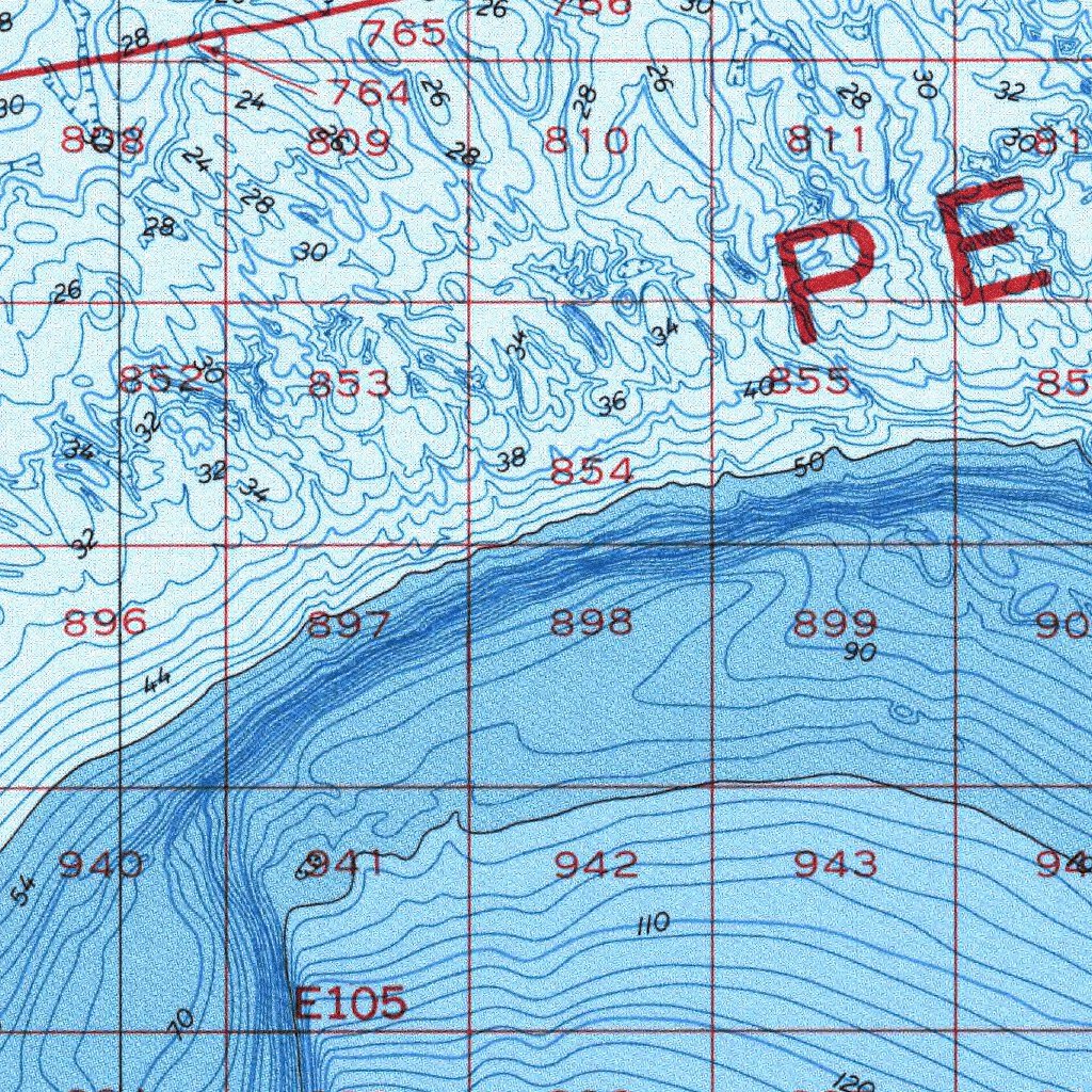 Pensacola (NH 16-5) Map by National Oceanographic & Atmospheric ...