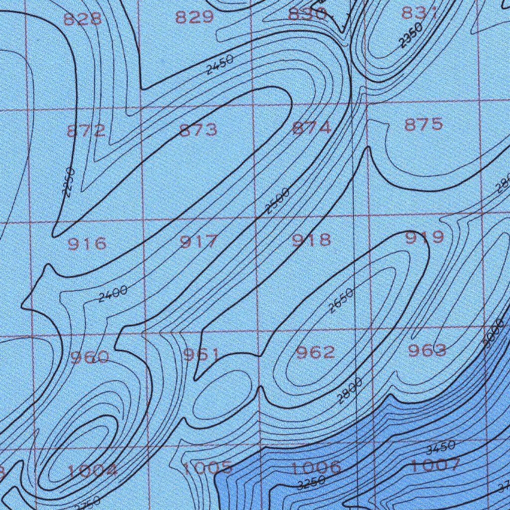 Portlock Bank (NO 6-3) Map by National Oceanographic & Atmospheric ...