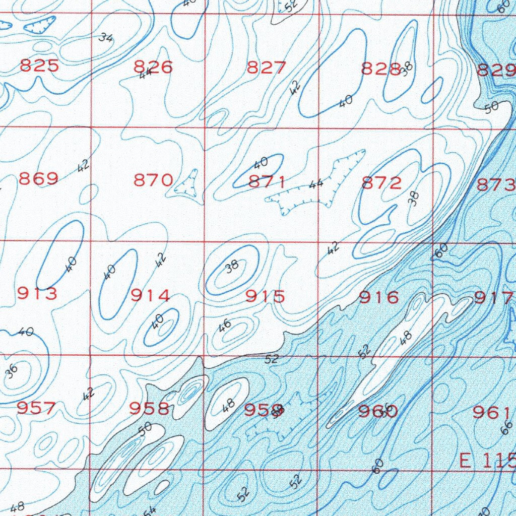 Salisbury (NJ 18-5) Map by National Oceanographic & Atmospheric ...
