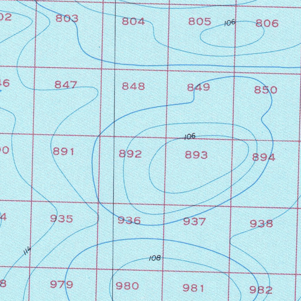 Saulsbury (NP 1-6) Map by National Oceanographic & Atmospheric ...