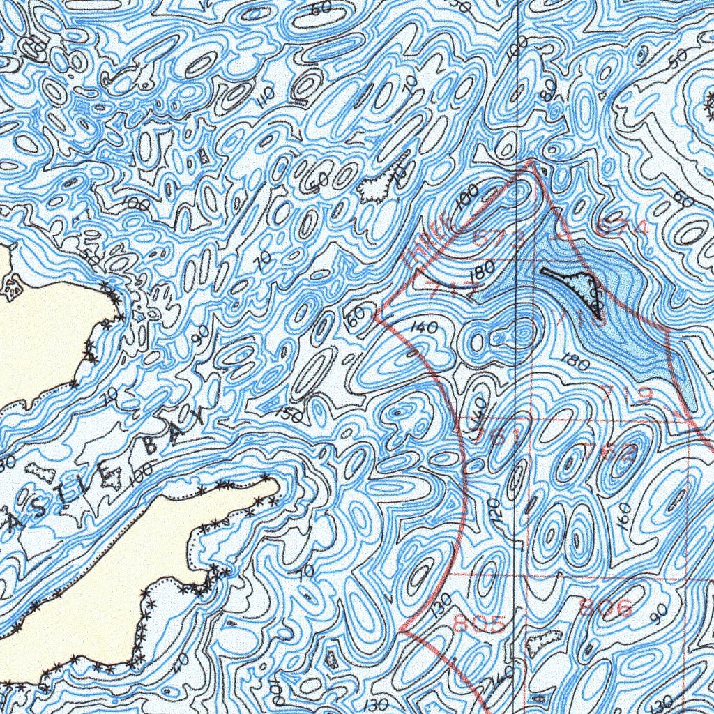 Sutwik Island (NO 4-8) Map by National Oceanographic & Atmospheric ...