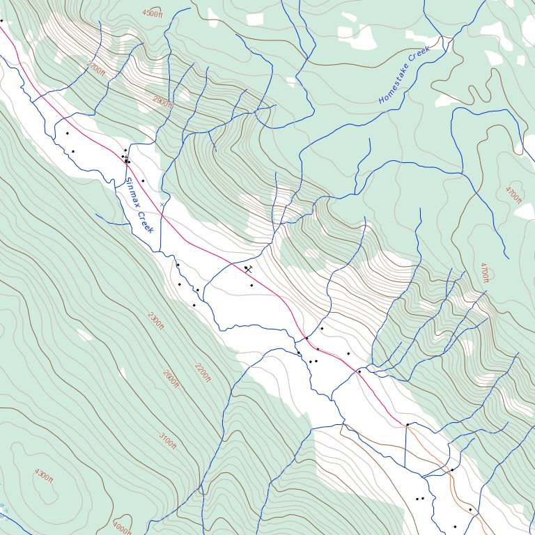 Adams Plateau, BC (082M04 Toporama) Map by Natural Resources Canada ...