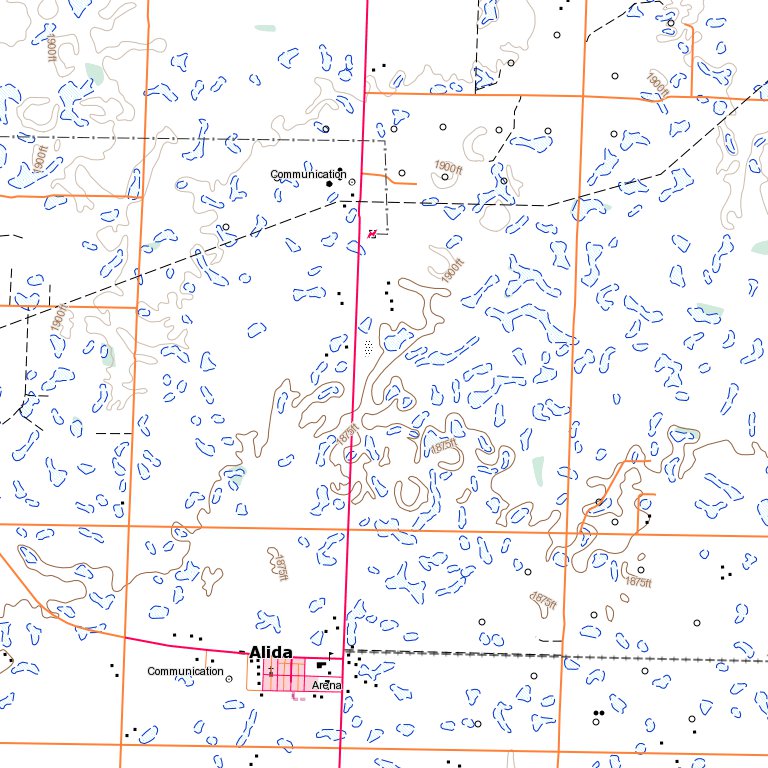 Alida (062F05 Toporama) Map by Natural Resources Canada | Avenza Maps