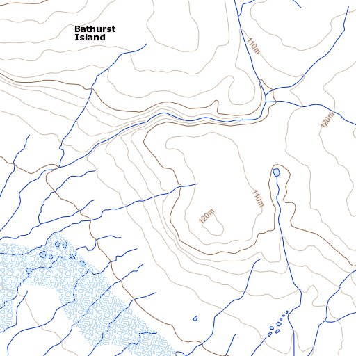 Allison Inlet, NU (068H04 Toporama) Map by Natural Resources Canada ...