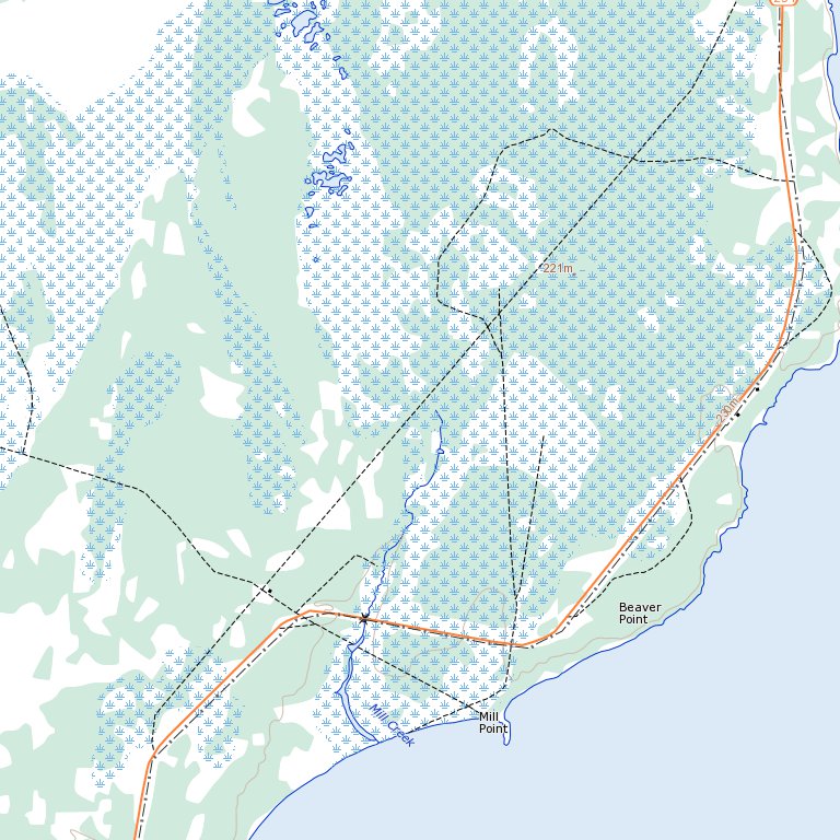 Anderson Point, MB (062P07 Toporama) Map by Natural Resources Canada ...