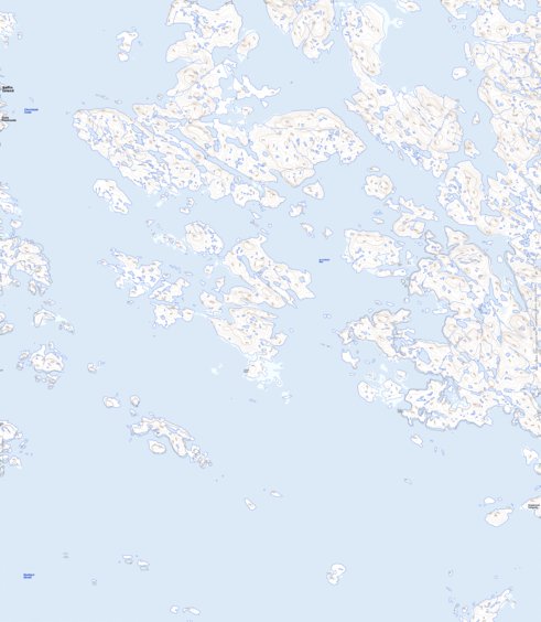 Archibald Bay (036B08 Toporama) Map by Natural Resources Canada ...