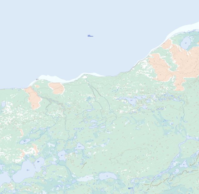 Archibald River, SK (074N01 Toporama) Map by Natural Resources Canada ...