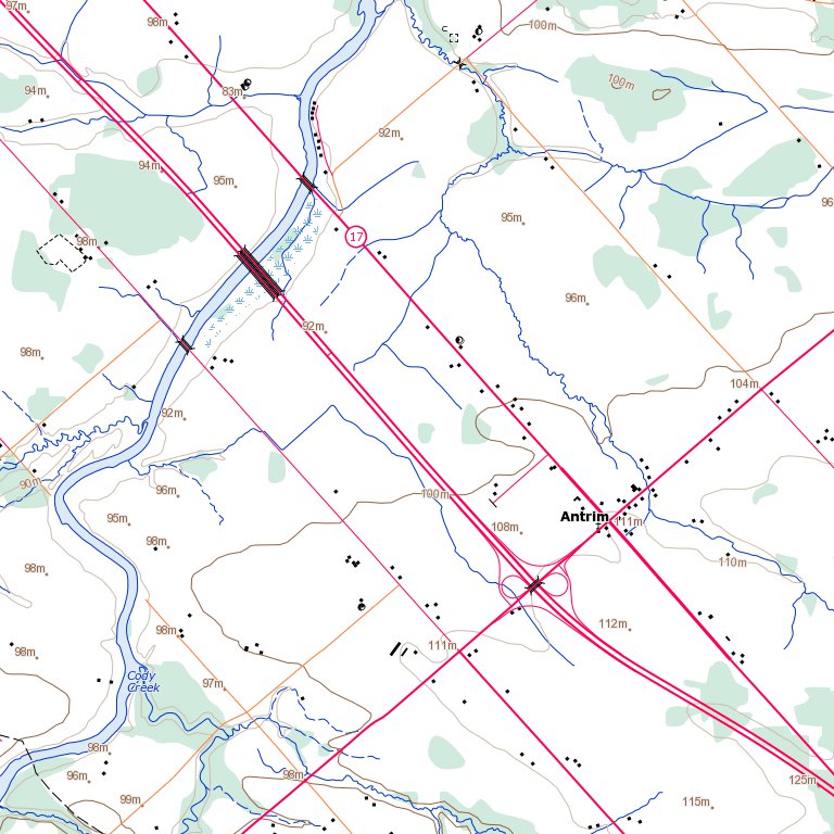 Arnprior (031F08 Toporama) Map by Natural Resources Canada | Avenza Maps