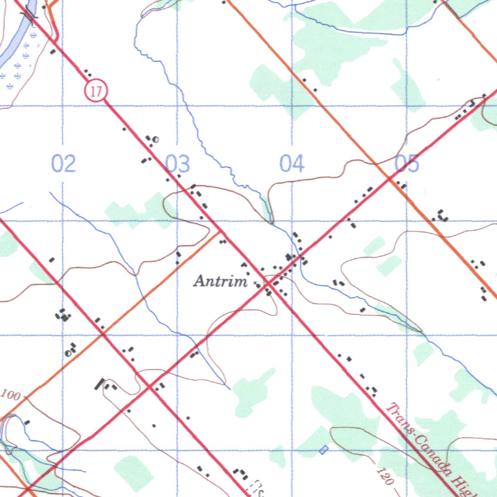 Arnprior, ON (031F08 CanMatrix) Map by Natural Resources Canada ...