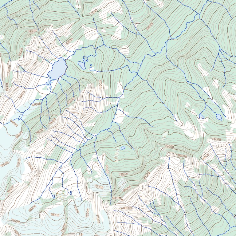 Azure River, BC (083D12 Toporama) Map by Natural Resources Canada ...