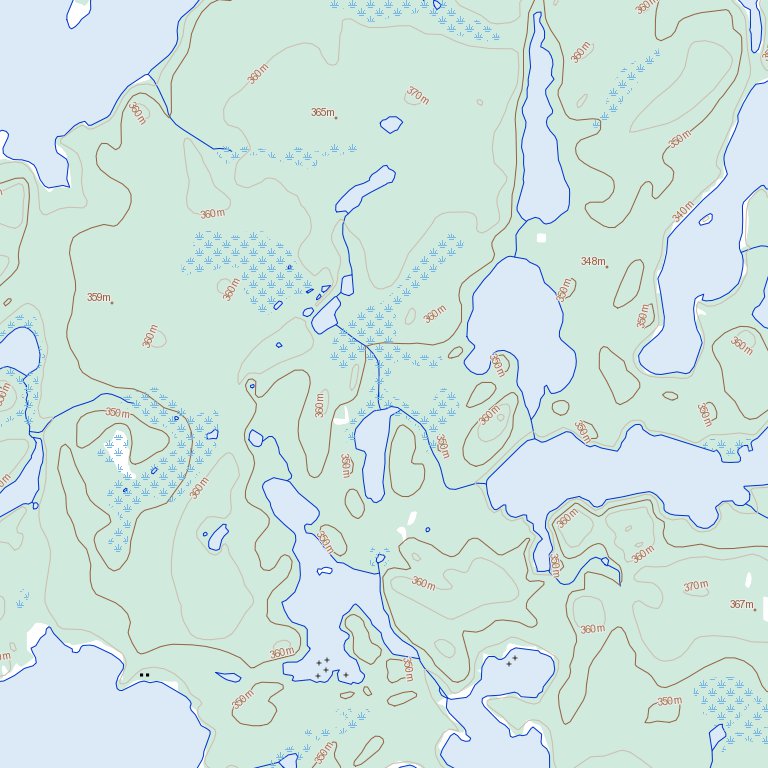Beaver Island (064E08 Toporama) Map by Natural Resources Canada ...