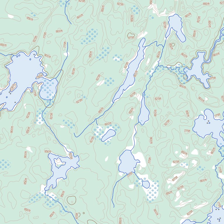 Benson Bay, MB (053E09 Toporama) Map by Natural Resources Canada ...