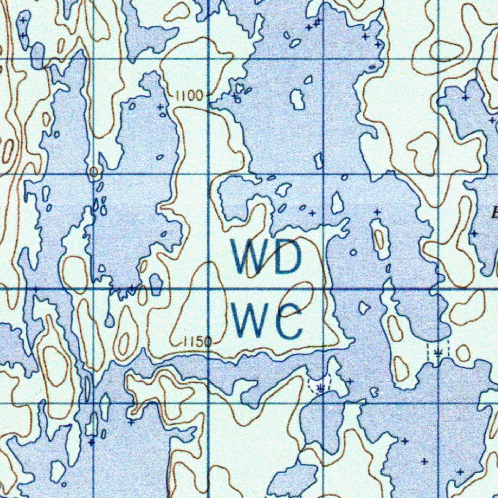Berrigan Lake, NT (075E07 CanMatrix) Map by Natural Resources Canada ...