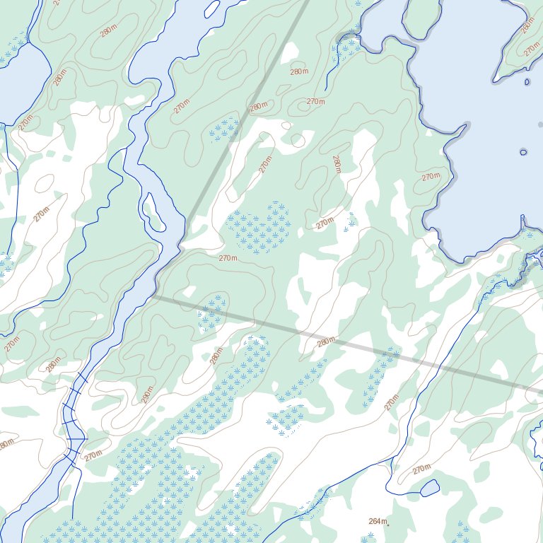 Big Beaver House (053A13 Toporama) Map by Natural Resources Canada ...