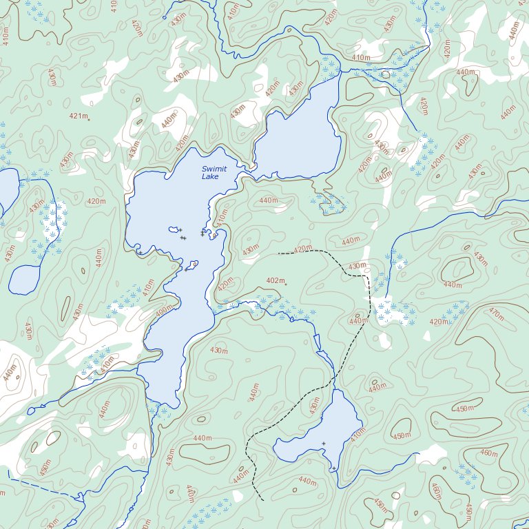 Big Sandy Lake, ON (052F16 Toporama) Map by Natural Resources Canada ...