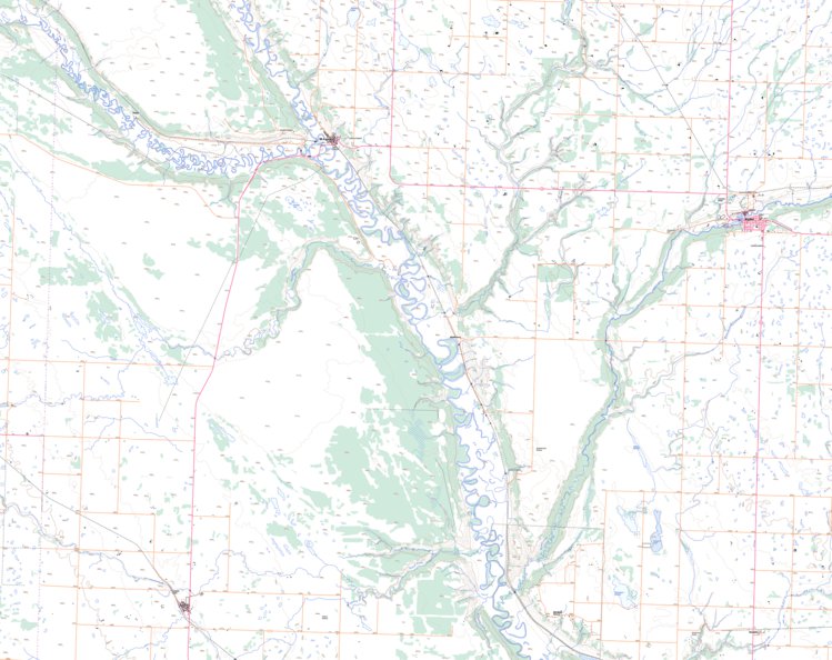 Birtle, MB (062K06 Toporama) Map by Natural Resources Canada | Avenza Maps