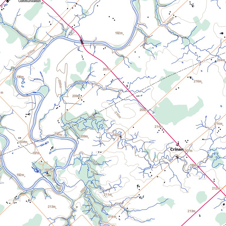 Bothwell, ON (040I12 Toporama) Map by Natural Resources Canada | Avenza ...