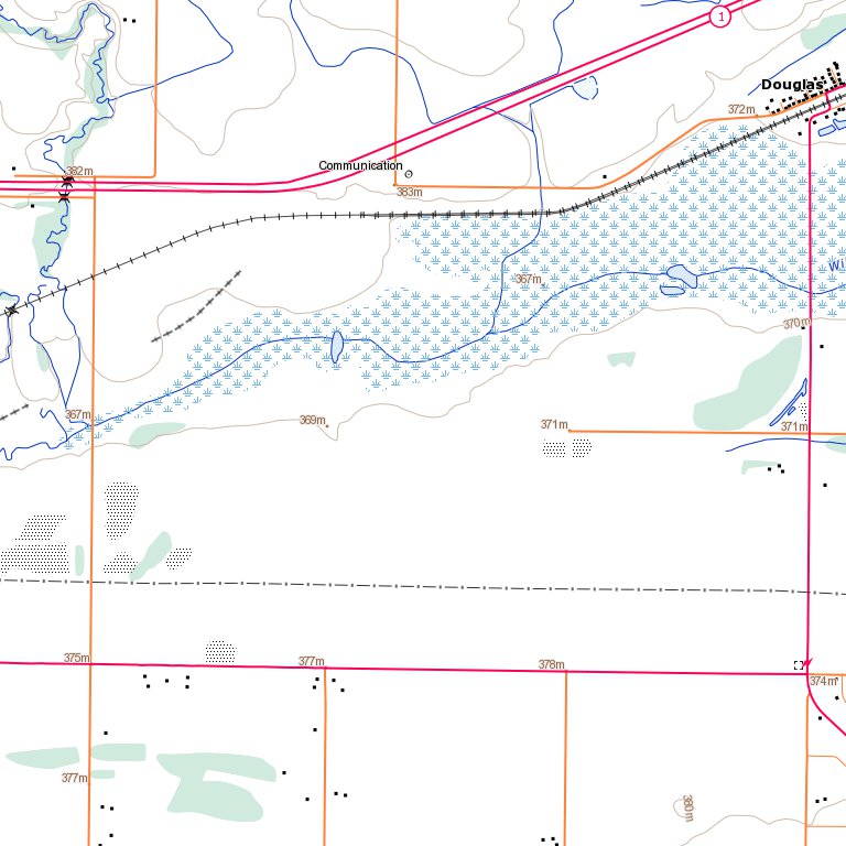 Brandon, MB (062G13 Toporama) Map by Natural Resources Canada | Avenza Maps