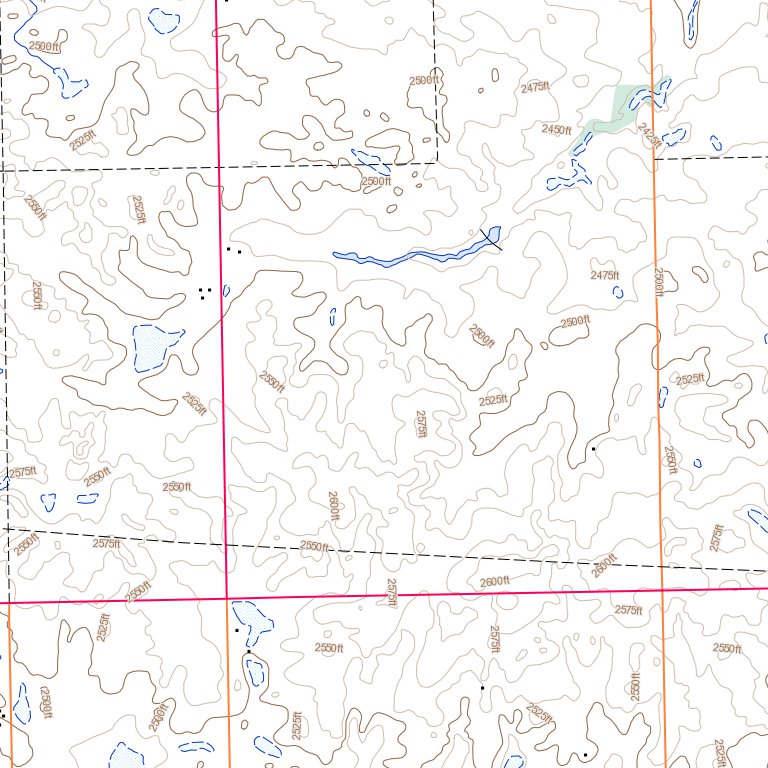 Burstall, SK (072K12 Toporama) Map by Natural Resources Canada | Avenza ...